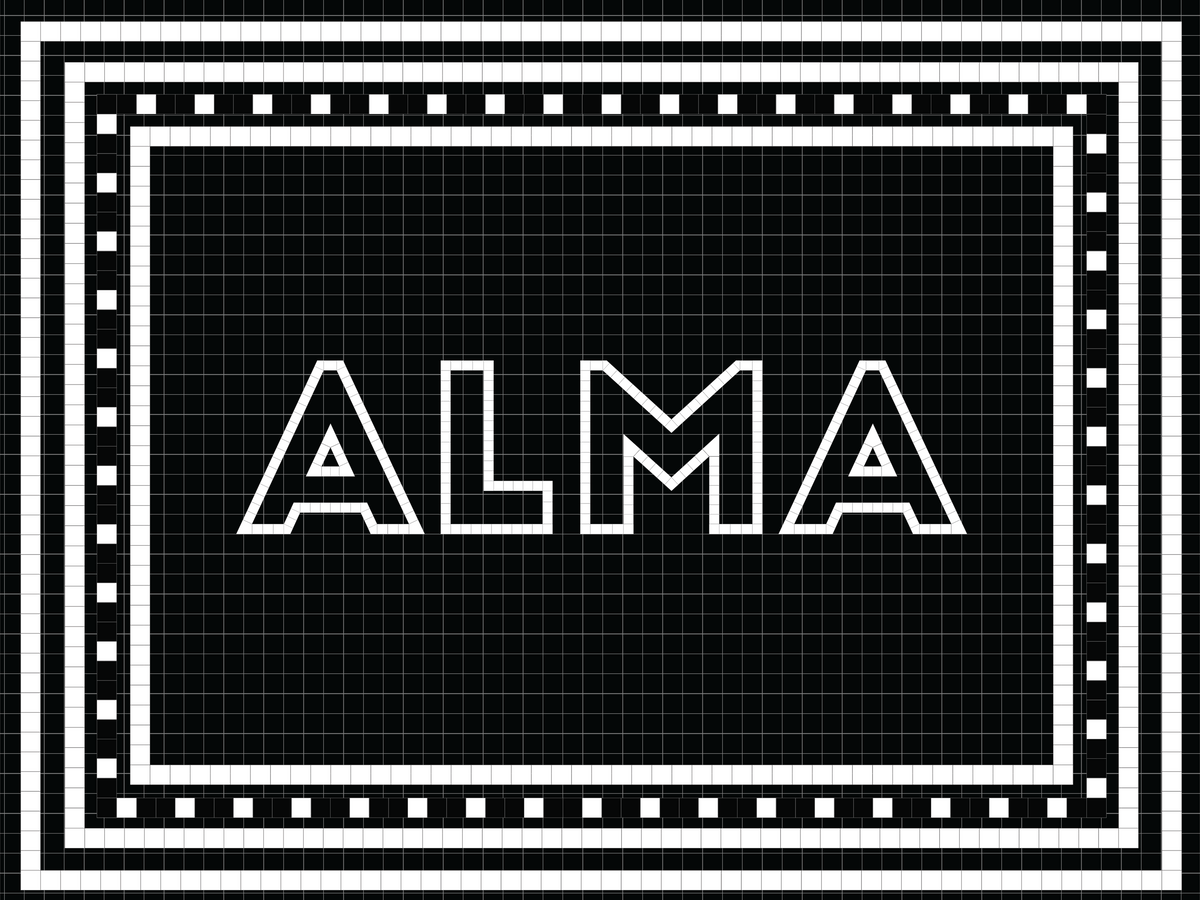 Custom Porcelain Mosaic (ALMA) – Mosaic Lettering