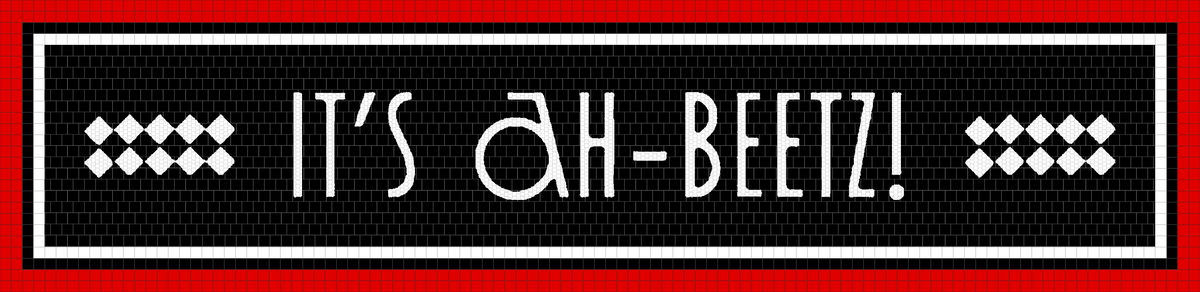 Custom Mosaic (it's ah-beetz) – Mosaic Lettering