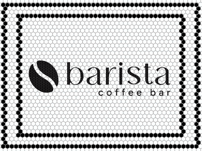Custom Printed PVC Mat ( barista coffee bar ) – Mosaic Lettering