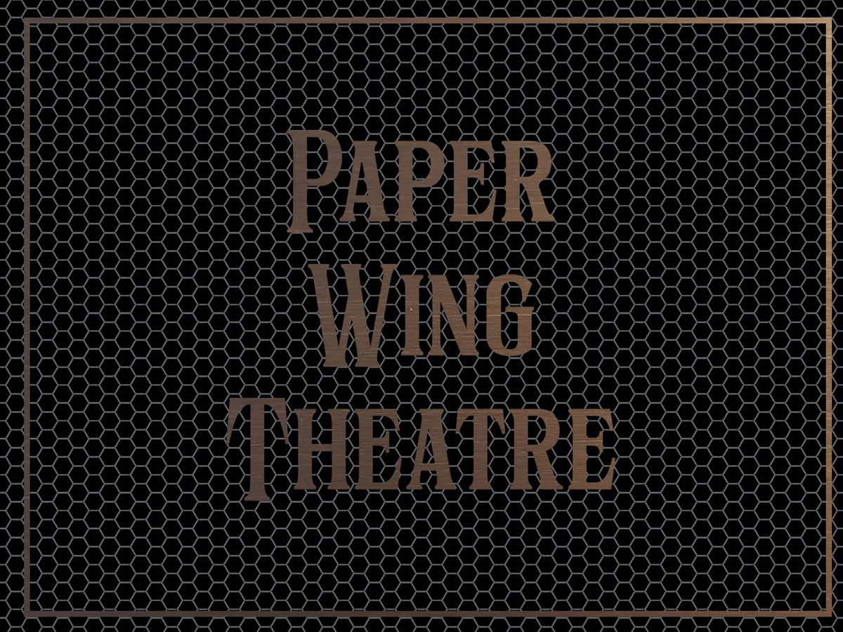 Custom Mosaic with Metallic Letters ( Paper Wing Theatre ) – Mosaic ...