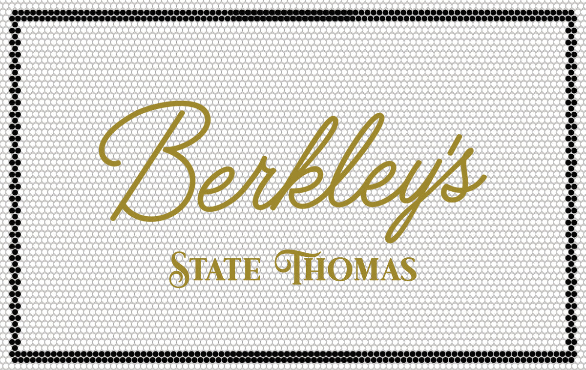 Custom Mosaic with Metallic Letterings ( Zachary Porter ) – Mosaic ...