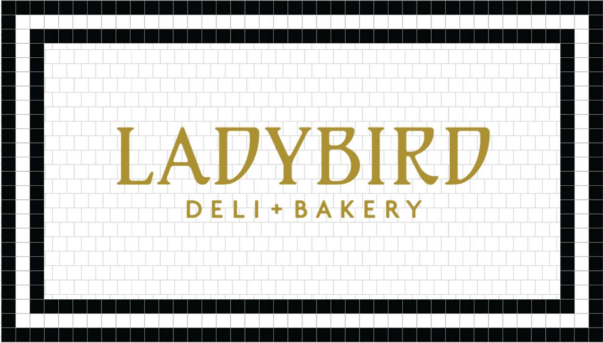 Custom Mosaic with Metallic Letters ( Ladybird ) – Mosaic Lettering