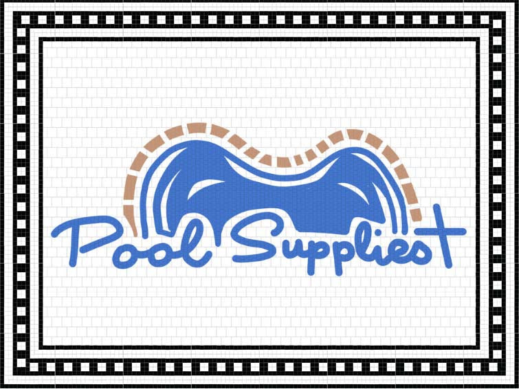 Custom Mosaic (Pool Suppliest) – Mosaic Lettering